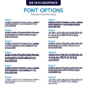 Custom Boat Registration Number 3" High Vinyl Decals (set of 2) | Boat ...