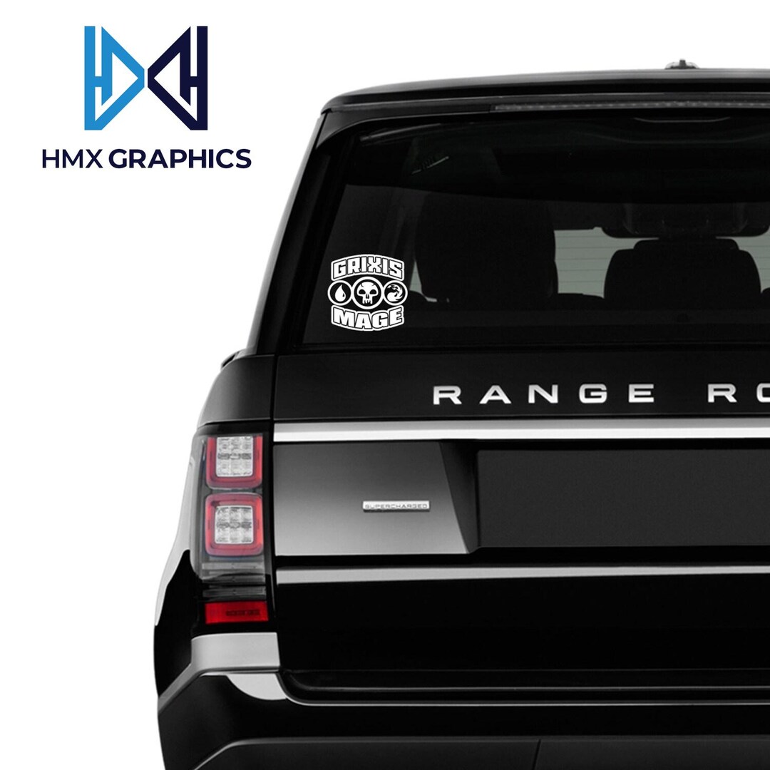 Magic the Gathering Vinyl Car Decals | MTG Decals | Tri-color Mages ...