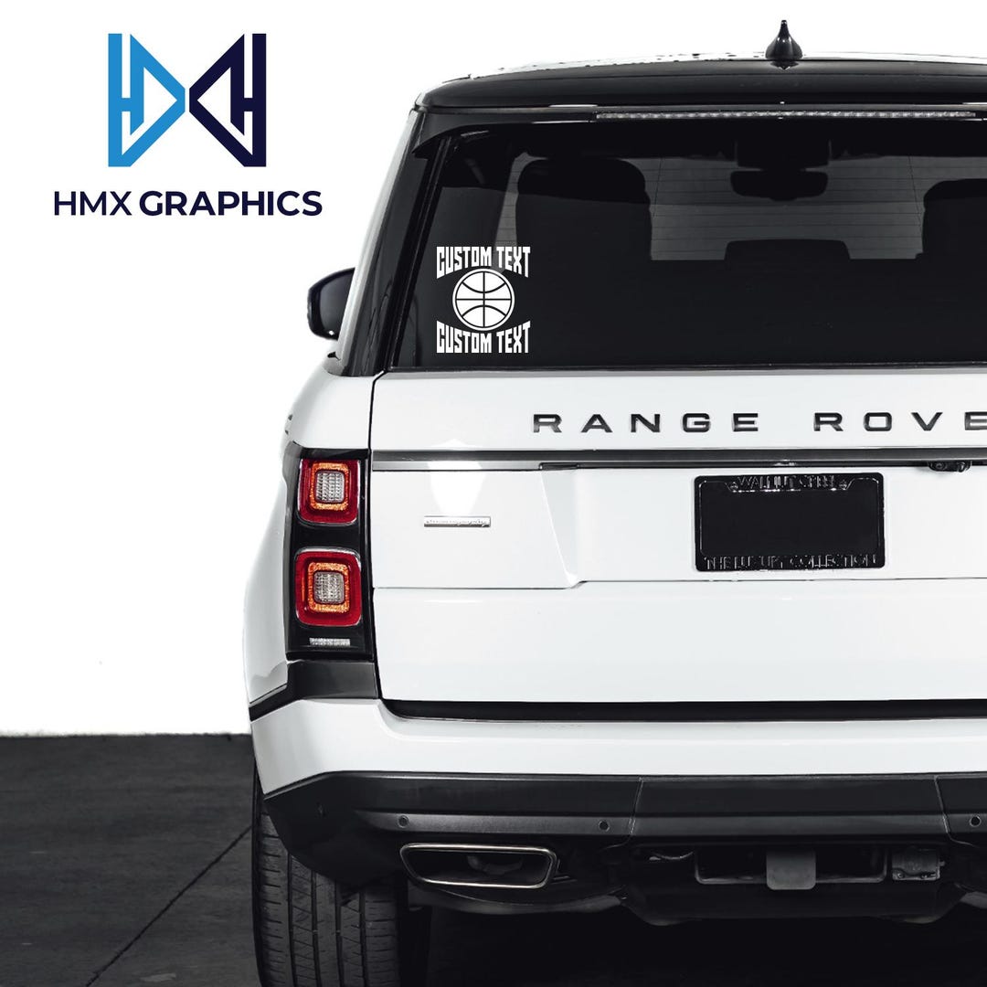 Custom Sports & School Vinyl Decals Vol. 1 | Personalized Decals ...