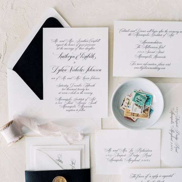 Classic Invitation - Etsy
