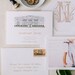 SARAH Simple Calligraphy Venue Illustration Save the Date With Photo - Etsy
