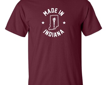 New Indiana T-Shirt Choose From Over 30 Shirt | Etsy
