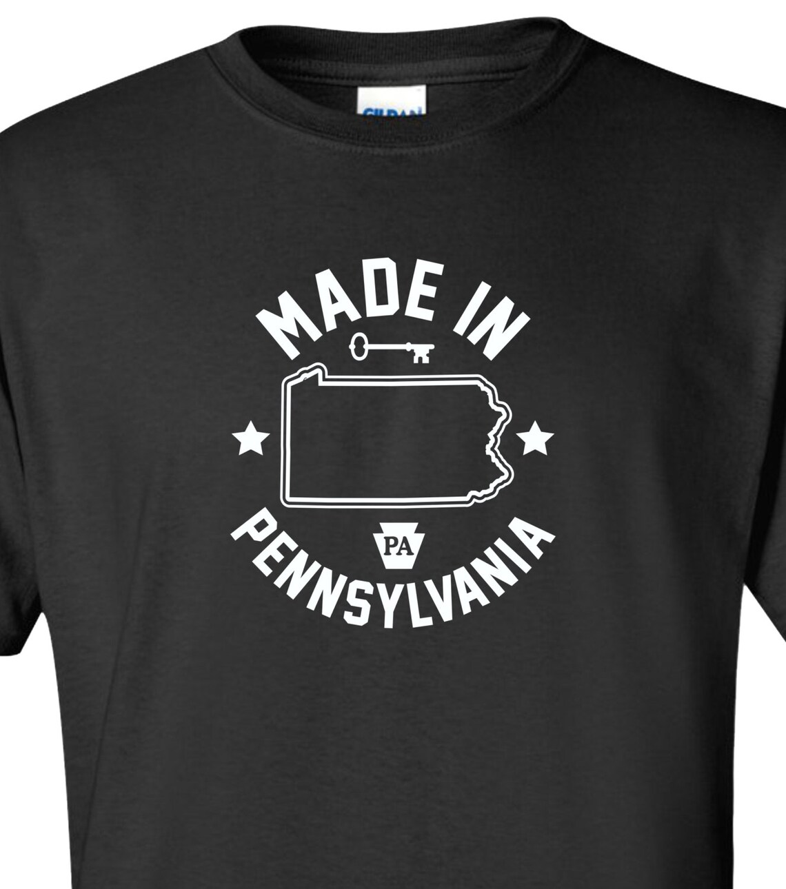 New "made in Pennsylvania" T-shirt | Choose From Over 30 Shirt Colors ...