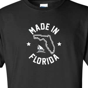 New "made in Florida" T-shirt | Choose From Over 30 Shirt Colors & 15 ...