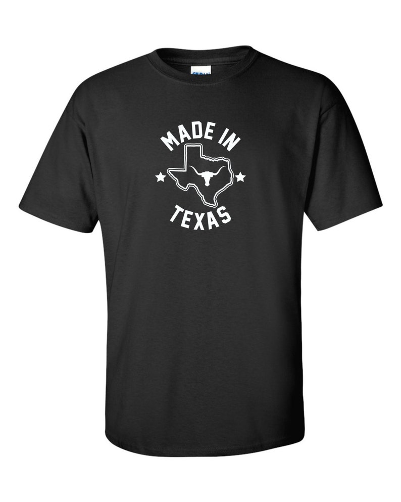 New made in Texas T-shirt Choose From Over 30 - Etsy