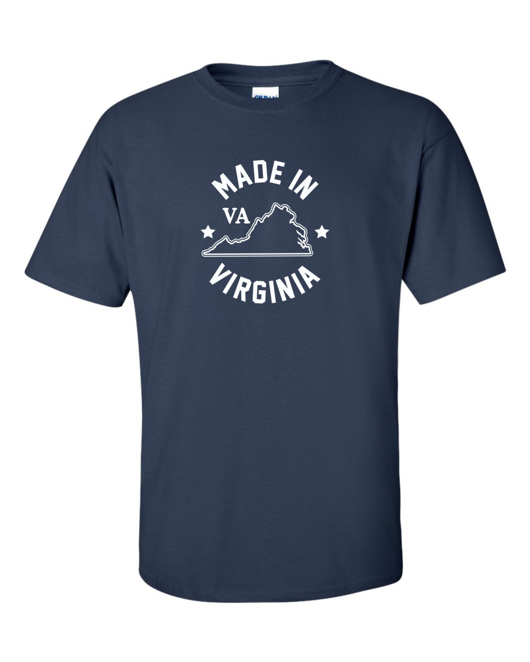 New "made in Virginia" T-shirt | Choose From Over 30 Shirt Colors & 15 ...
