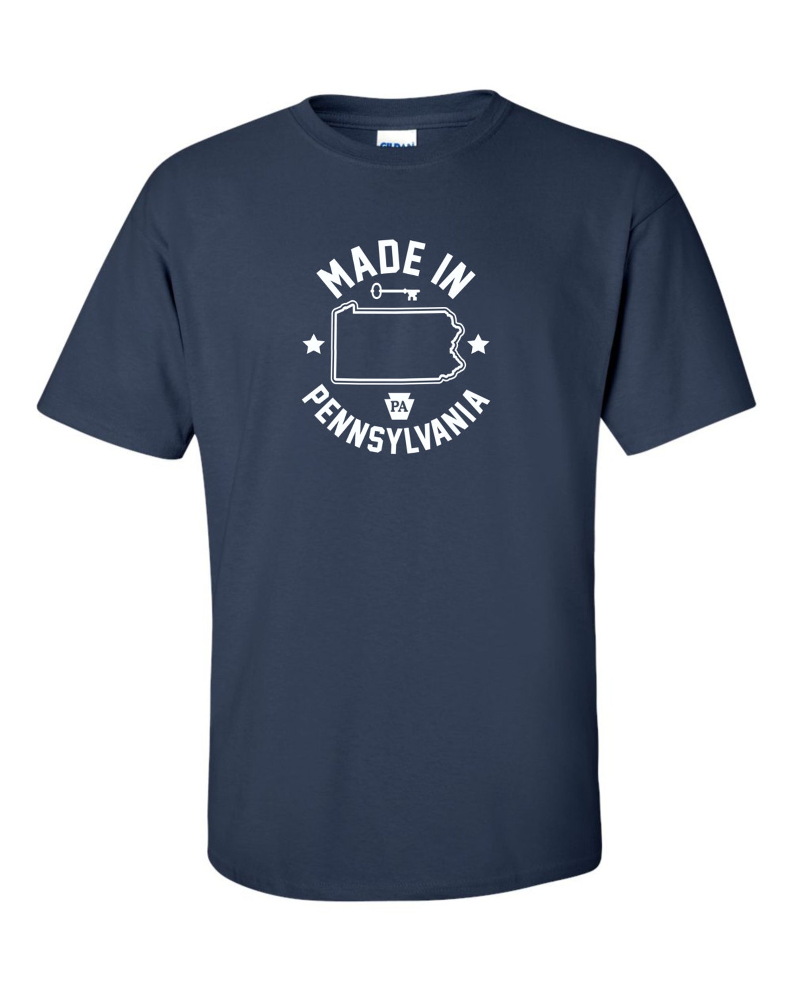 New "made in Pennsylvania" T-shirt | Choose From Over 30 Shirt Colors ...