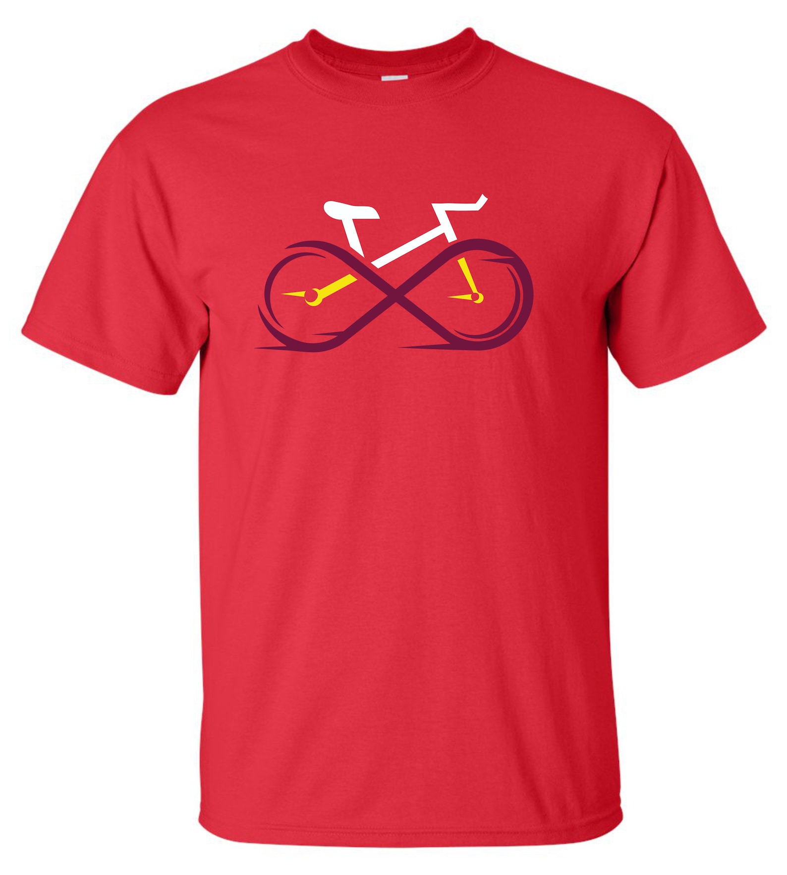 New "ride Forever" Bicycle T-shirt | Available in Sizes S-4XL ...