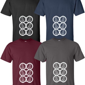 New "six Pack Abs" T-shirt | Available in Sizes S-4XL | Available in 5 ...