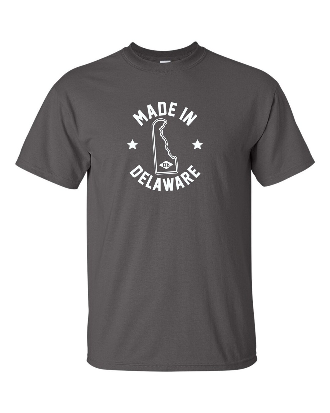 New "made in Delaware" T-shirt | Choose From Over 30 Shirt Colors & 15 ...