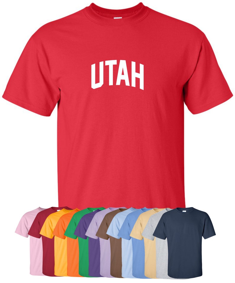 New Utah T-Shirt Choose From Over 30 Shirt | Etsy