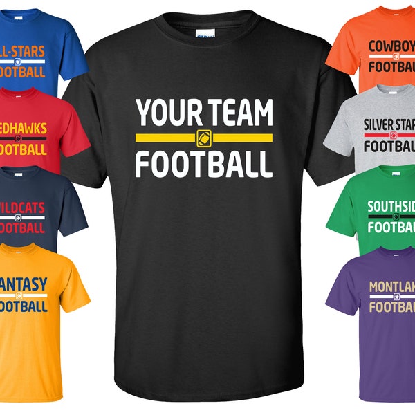 Football Team Shirts - Etsy