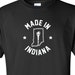 New "made in Indiana" T-shirt | Choose From Over 30 Shirt Colors & 15 ...
