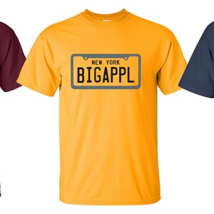 Personalized License Plate T-shirt With Your Custom Text | Available in ...