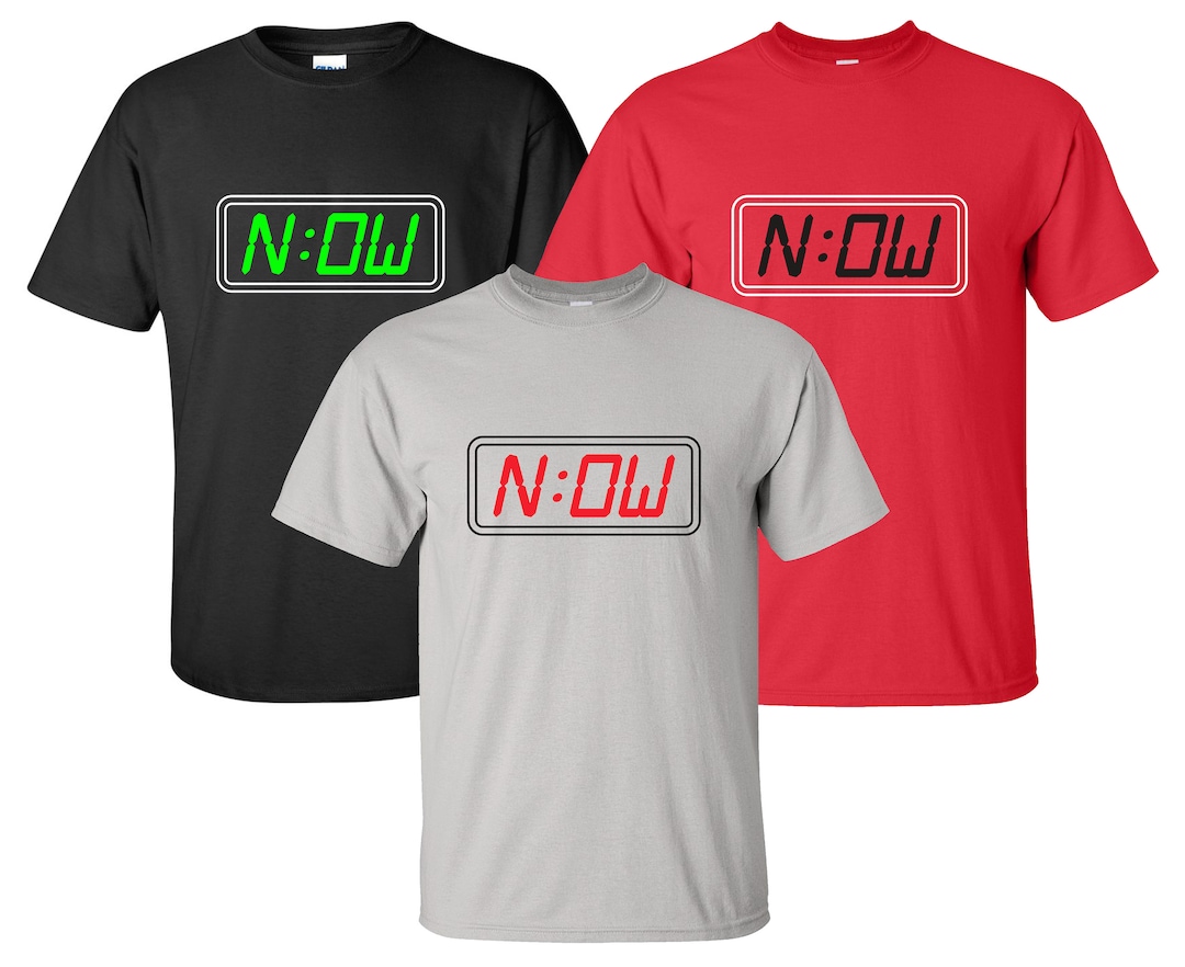 New "time is Now" T-shirt | Available in Sizes S-4XL | Available in 3 ...