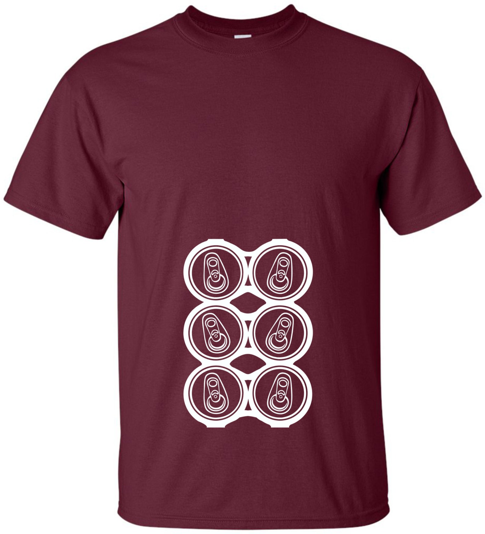 New "six Pack Abs" T-shirt | Available in Sizes S-4XL | Available in 5 ...