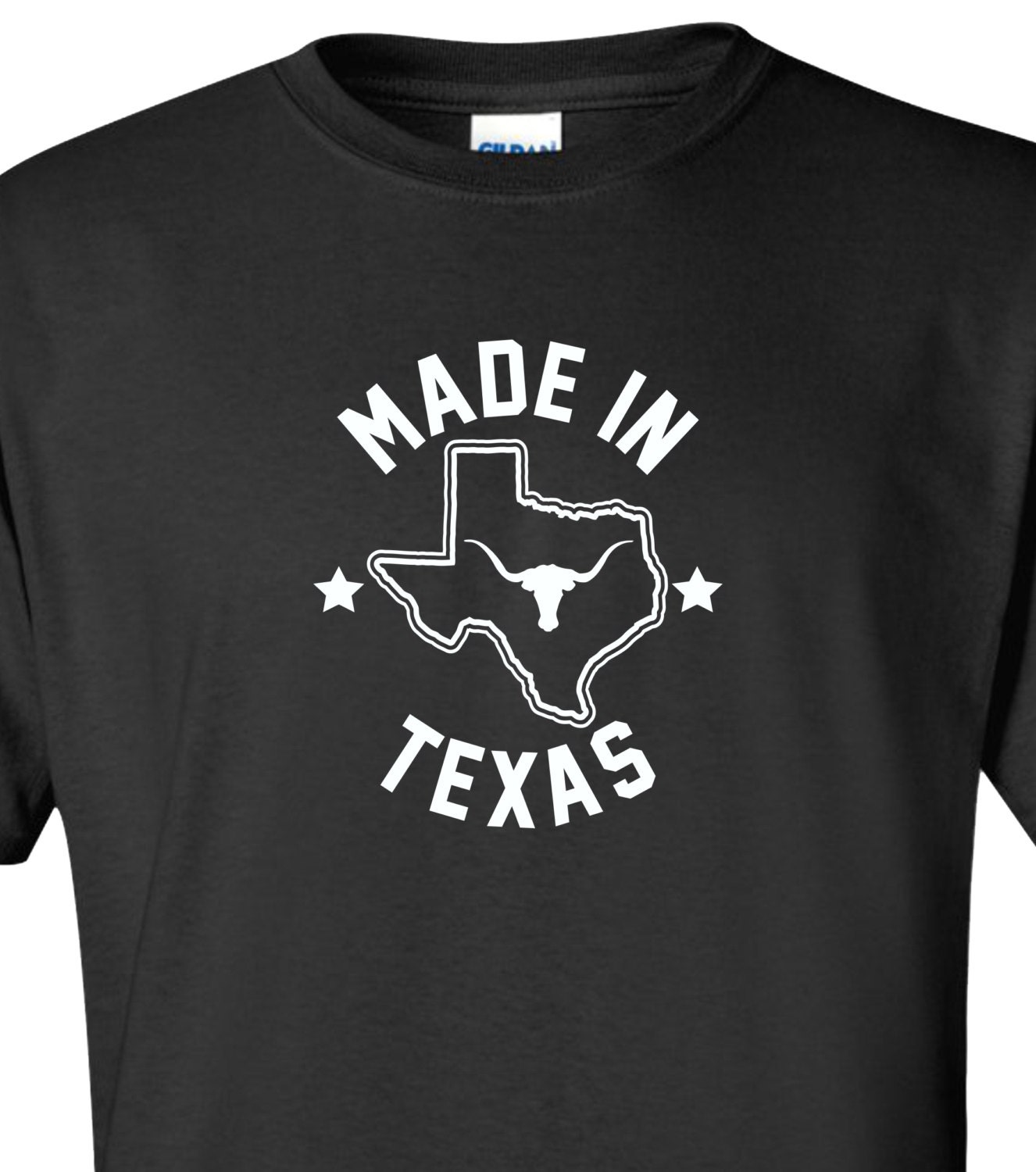 New "made in Texas" T-shirt | Choose From Over 30 Shirt Colors & 15 ...