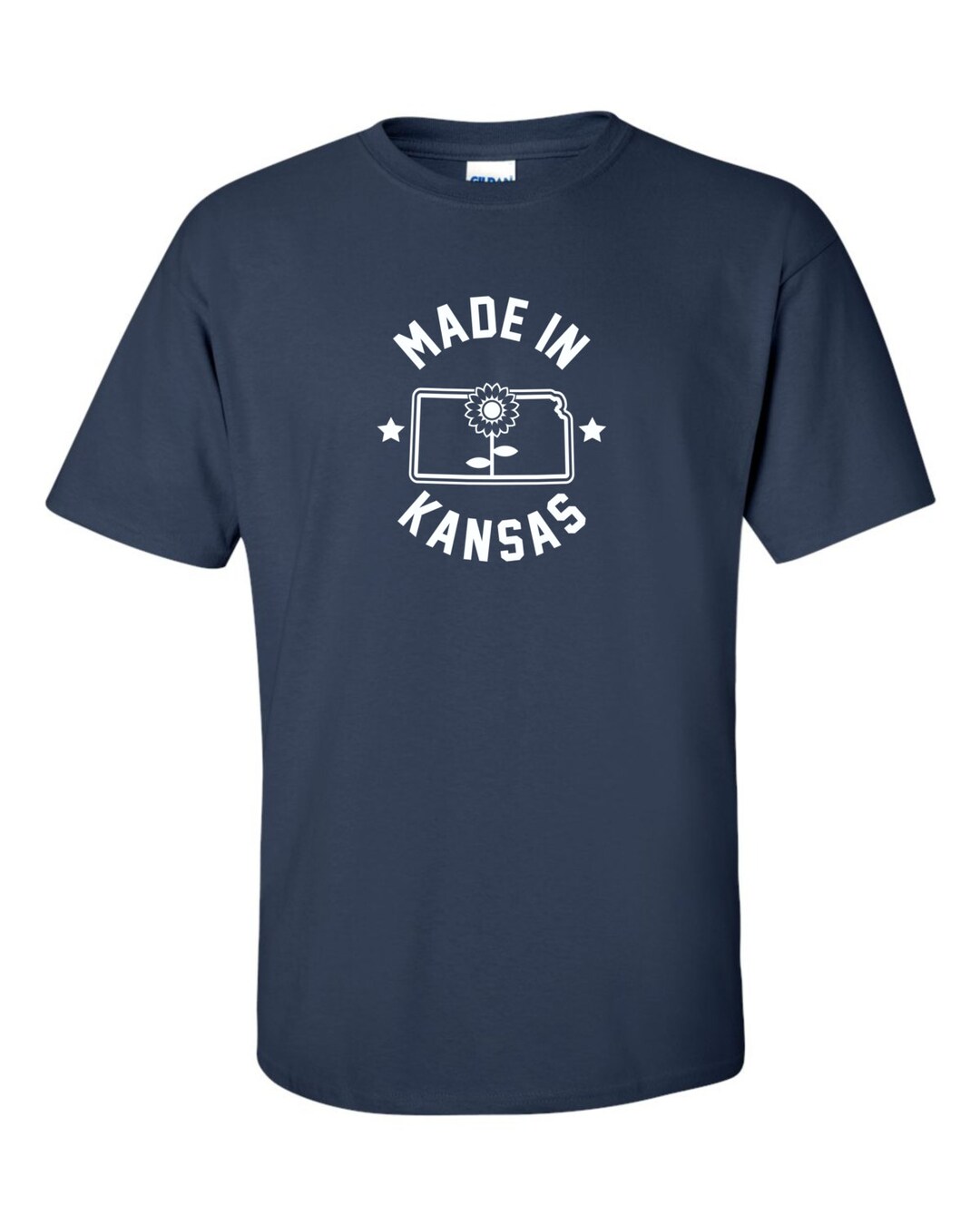 New "made in Kansas" T-shirt | Choose From Over 30 Shirt Colors & 15 ...