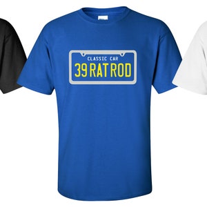 Personalized License Plate T-shirt With Your Custom Text | Available in ...