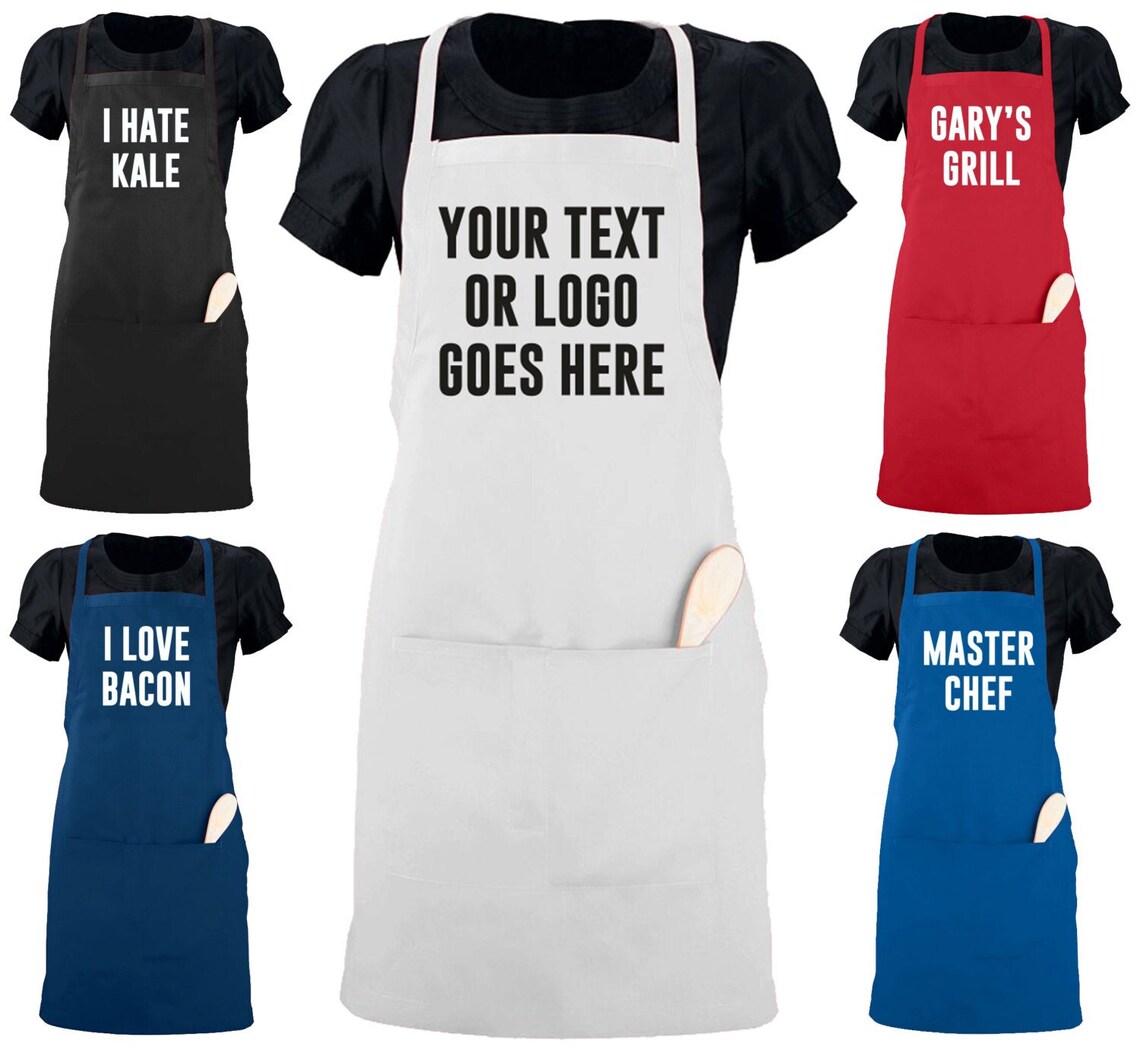 New server Length Custom Apron Personalized With | Etsy