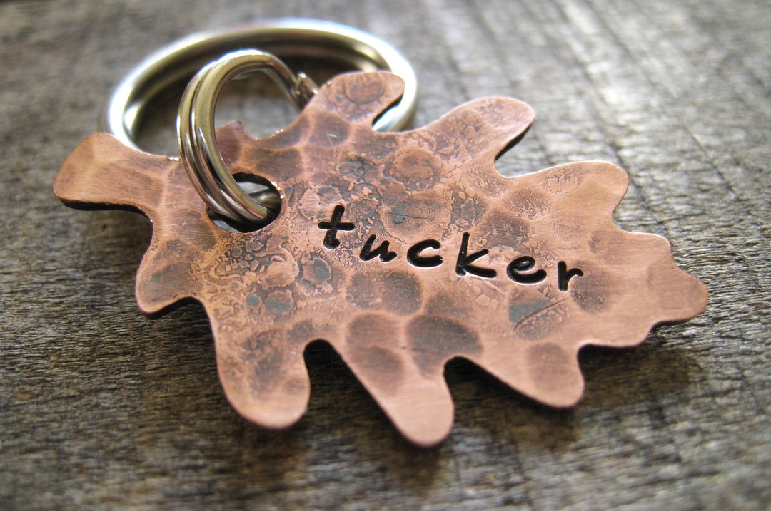 Pet ID Tags - Leaf Dog Tag - Customized Pet Tag - Dog Tag for Dogs ...