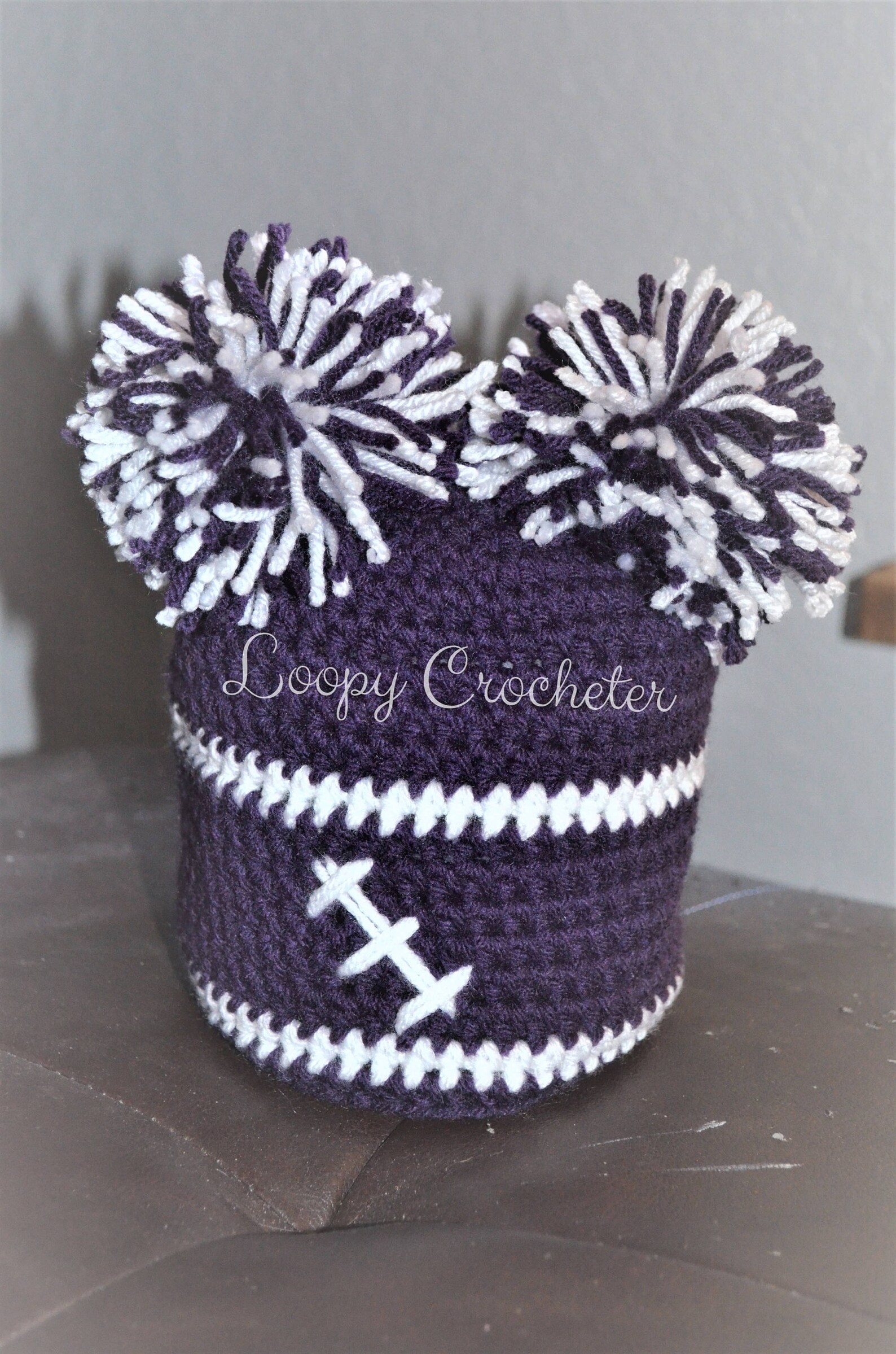 Professional Football Fan Beanie Baby Football Beanie Child | Etsy