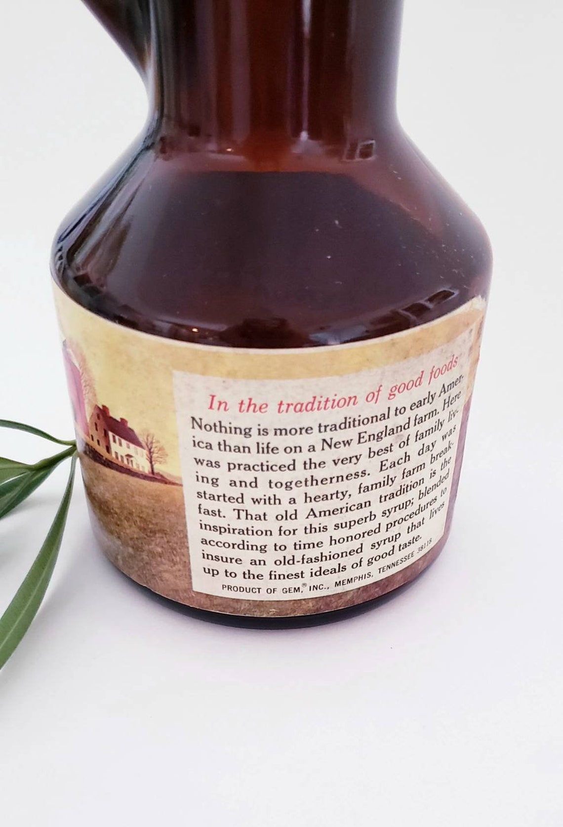 Syrup Bottle Circa 1968 Rare/vintage Grant's Farm Syrup | Etsy