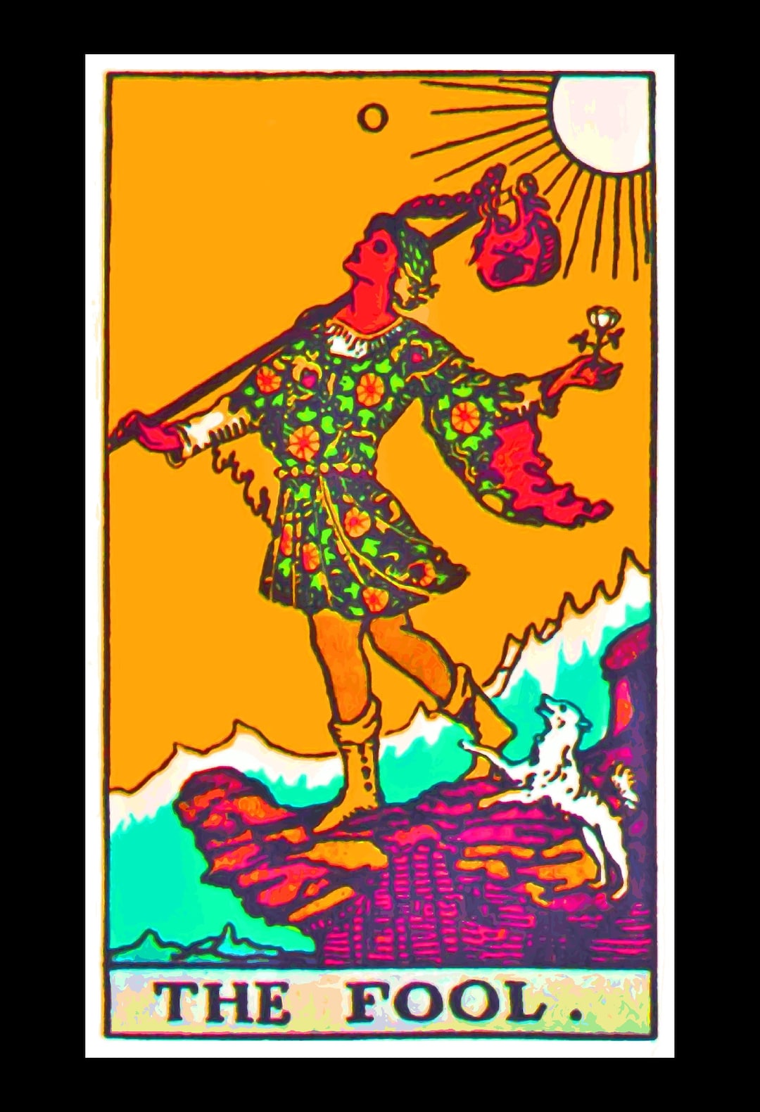 Fool Tarot Card Visionary Journal - Etsy