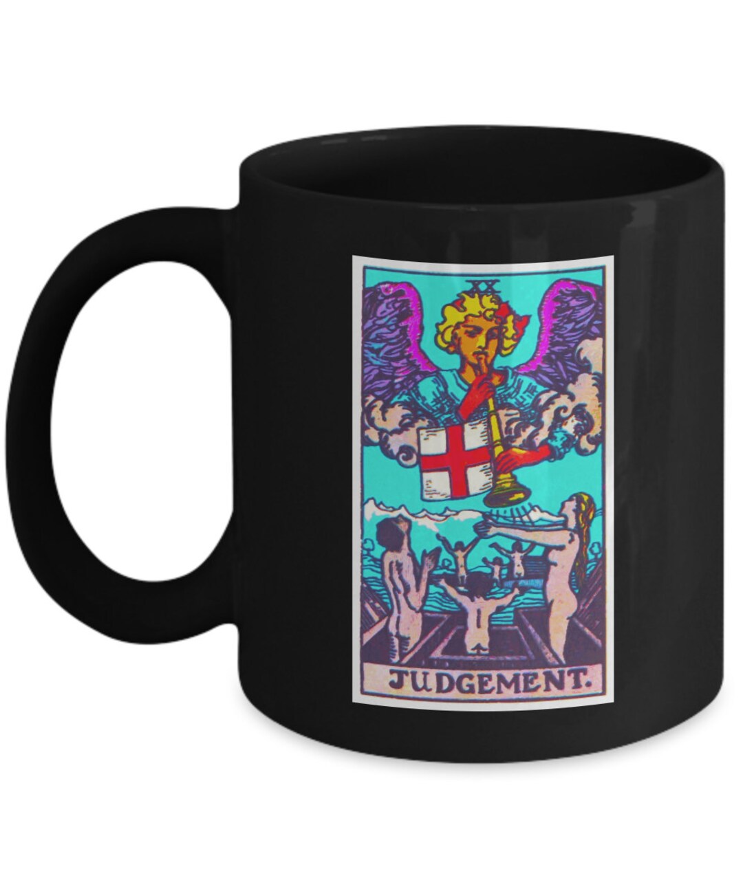 Judgement Judgment Tarot Card Black Coffee Mug 11 Oz. Cup - Etsy