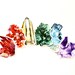 Rainbow Crystal Sticker Pack Crystal Stickers, Set of 6 Watercolor ...