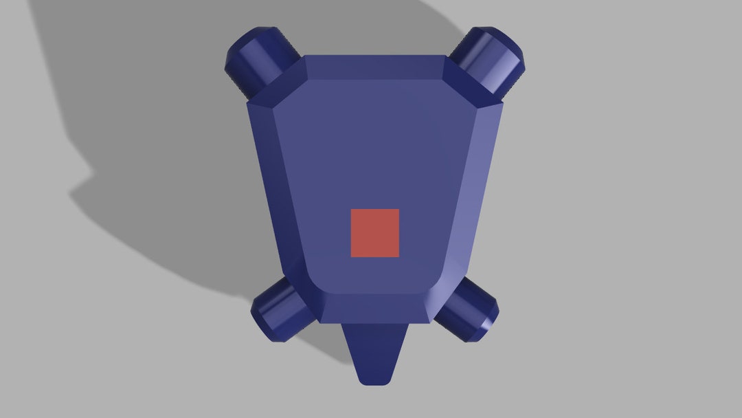 Megaman Battle Network Inspired Backpack 3D Model for 3D Printing and ...