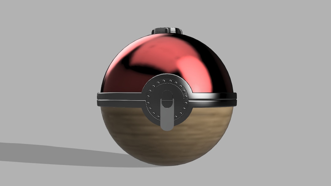 Pokemon Legends Arceus Inspired Ancient Pokeball Prop 3D Model for 3D ...