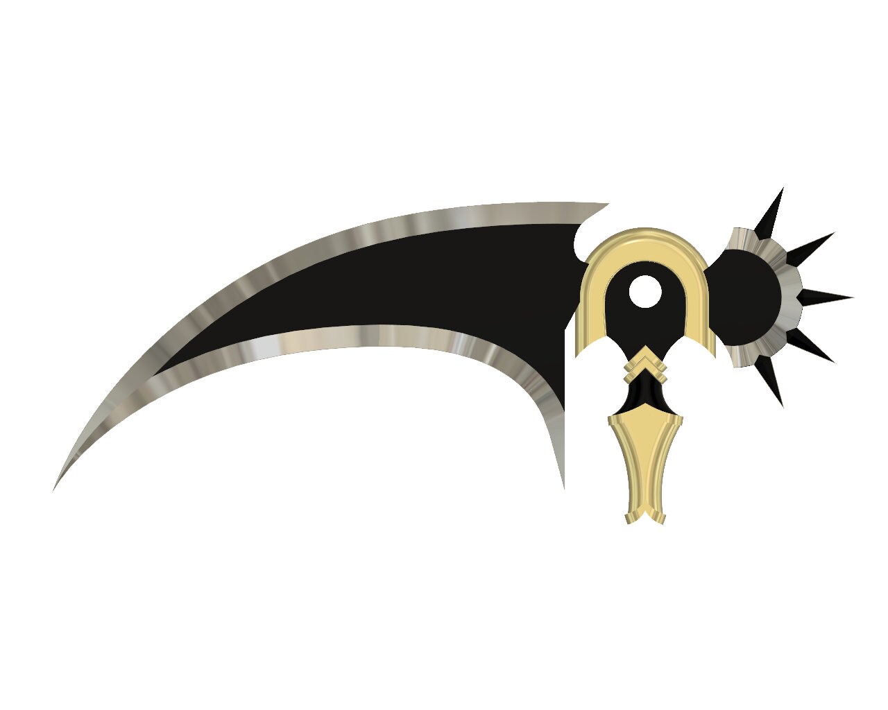 The Rising of Shield Hero L'arc Berg Inspired Vassal Scythe Cosplay ...