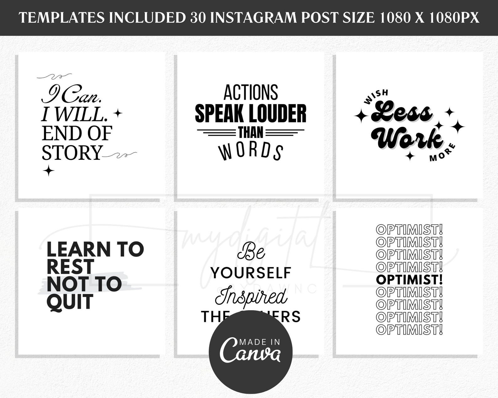 30 Instagram Quotes Template, Editable Quotes Templates, Instagram Post ...