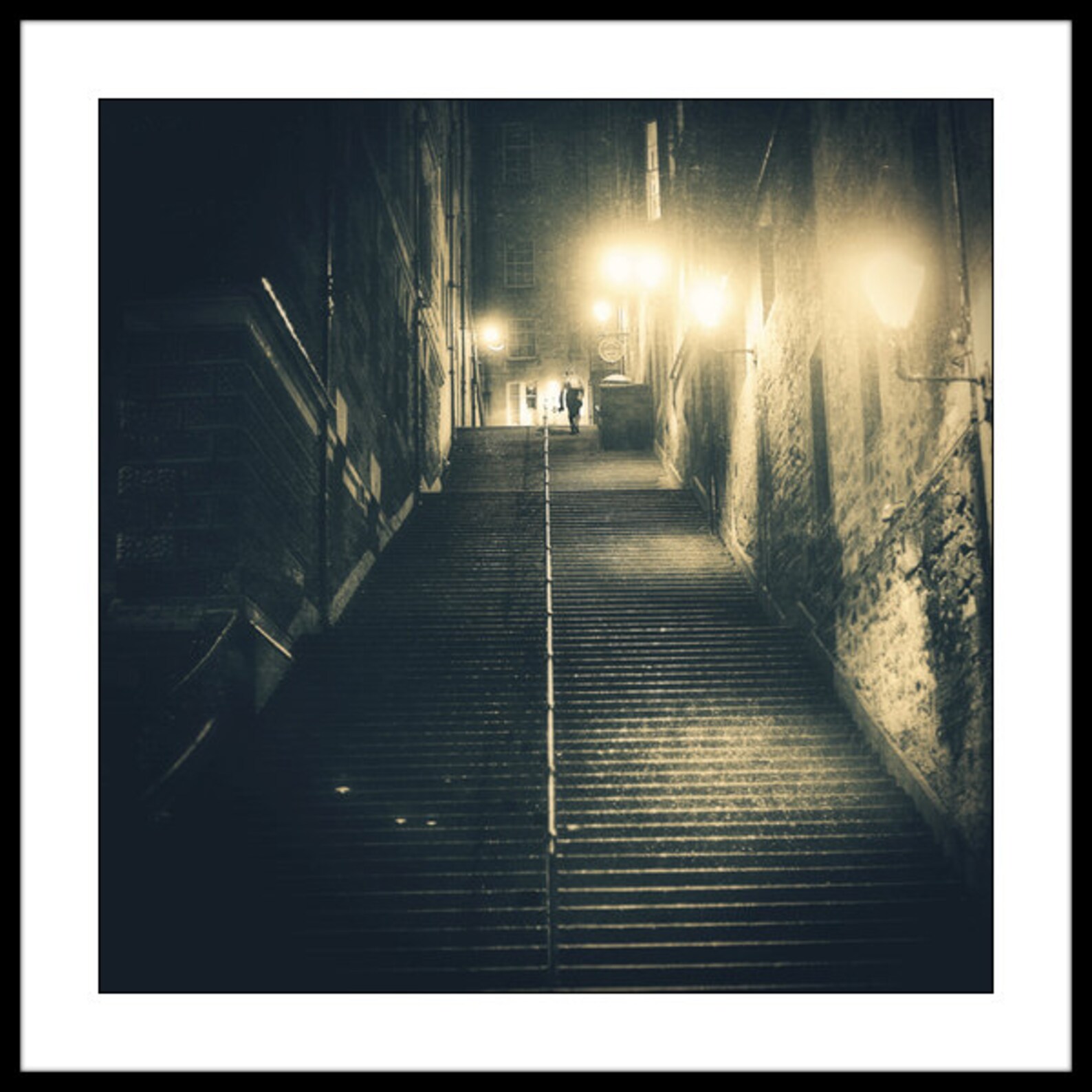 Edinburgh Old Town, Original Fine Art Photography, Print, Night ...