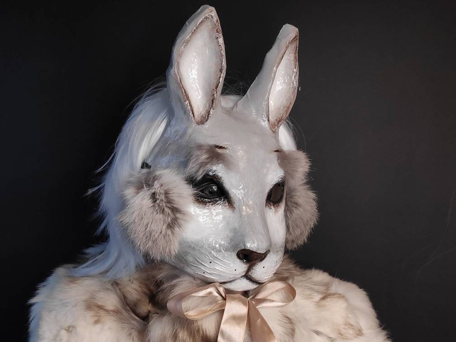 Rabbit Mask Hare Mask Bunny Mask Animal Mask Funny Mask - Etsy