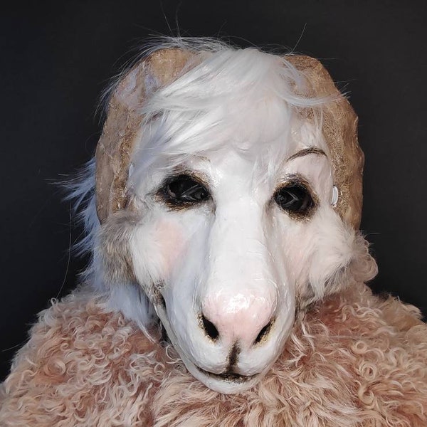 Goat Mask - Etsy