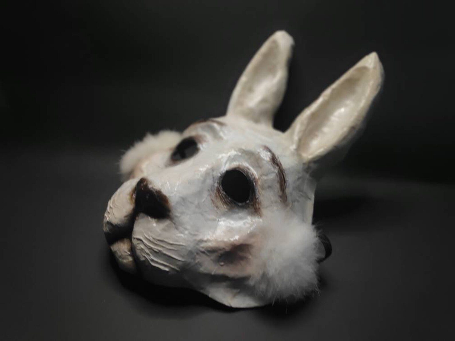 Masquerade Mask Rabbit Mask Bunny Mask Paper Mache Mask - Etsy