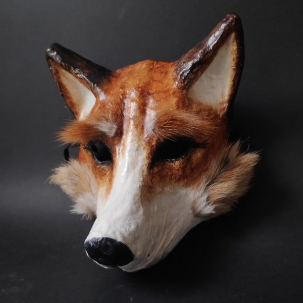 Fox Mask - Etsy