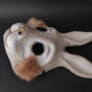 Rabbit Mask Bunny Mask Masquerade Mask Halloween Mask Carnival Mask - Etsy