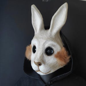 Rabbit Mask Bunny Mask Masquerade Mask Halloween Mask Carnival Mask - Etsy