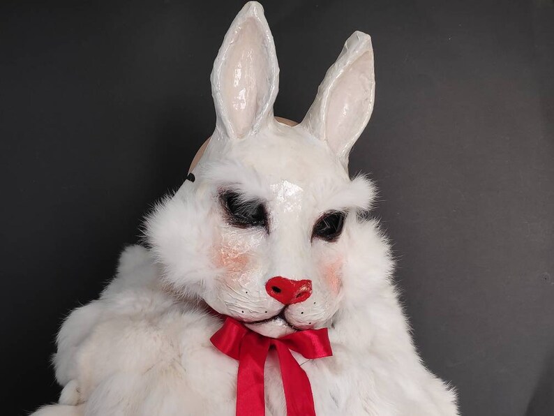 Rabbit Mask Hare Mask Bunny Mask Animal Mask Masquerade Mask - Etsy