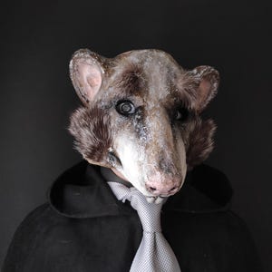 Rat Mask, Mouse Mask, Animal Mask, Scary Mask, Creepy Rat Mask, Funny ...