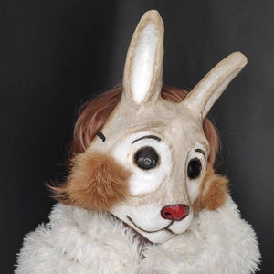 Rabbit Mask Bunny Mask Masquerade Mask Halloween Mask Carnival Mask - Etsy