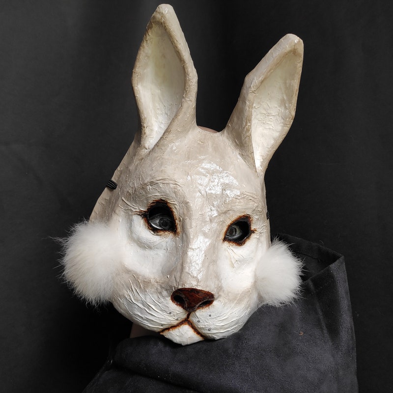 Rabbit Mask - Etsy