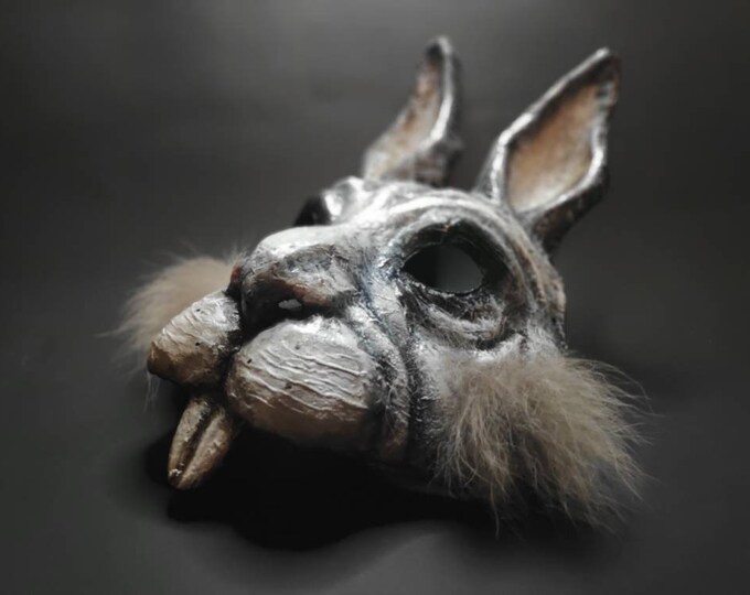 Rabbit Mask Hare Mask Bunny Mask Animal Mask Masquerade Mask Carnival ...