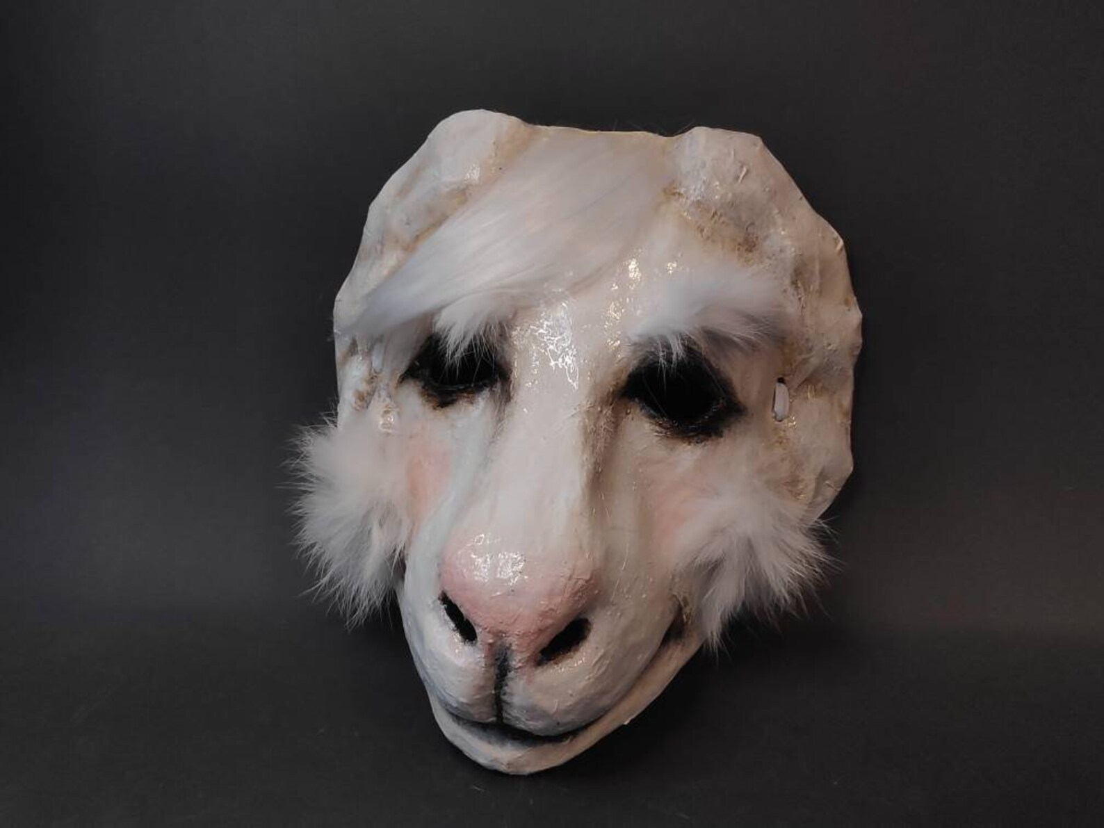 Sheep Mask Goat Mask Animal Mask Pape Mache Mask Halloween - Etsy