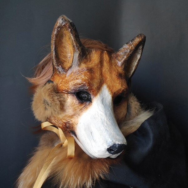 Fox Mask - Etsy