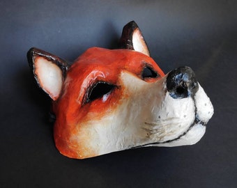 Scary Fox Mask - Etsy