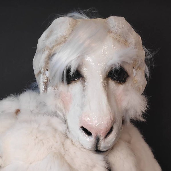 Goat Mask - Etsy